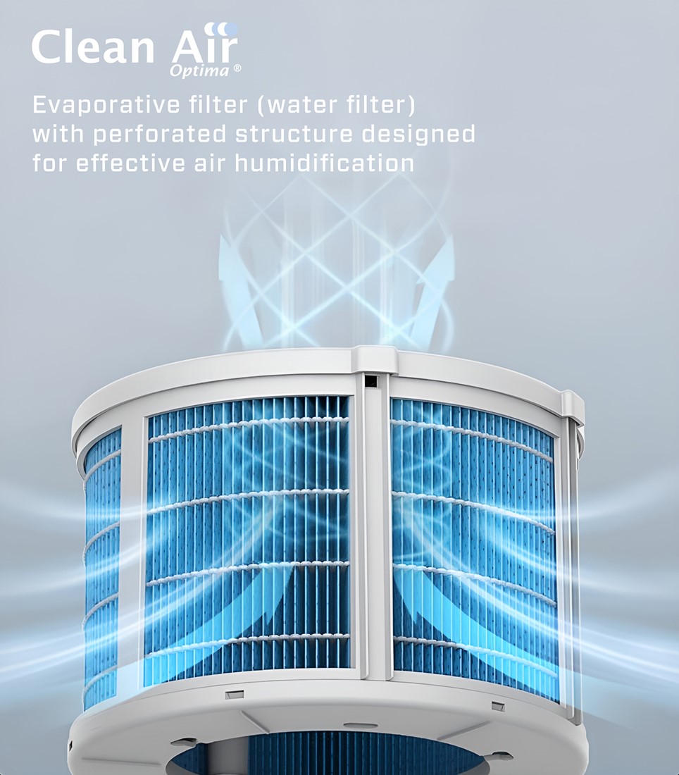 2in1 Humidifier and air purifier CA-808 Smart Top Filling
