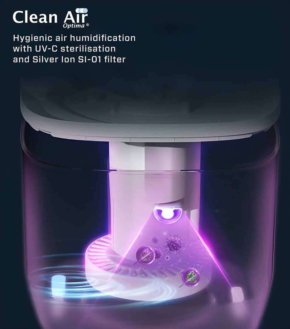 2in1 Humidifier and air purifier CA-808 Smart Top Filling