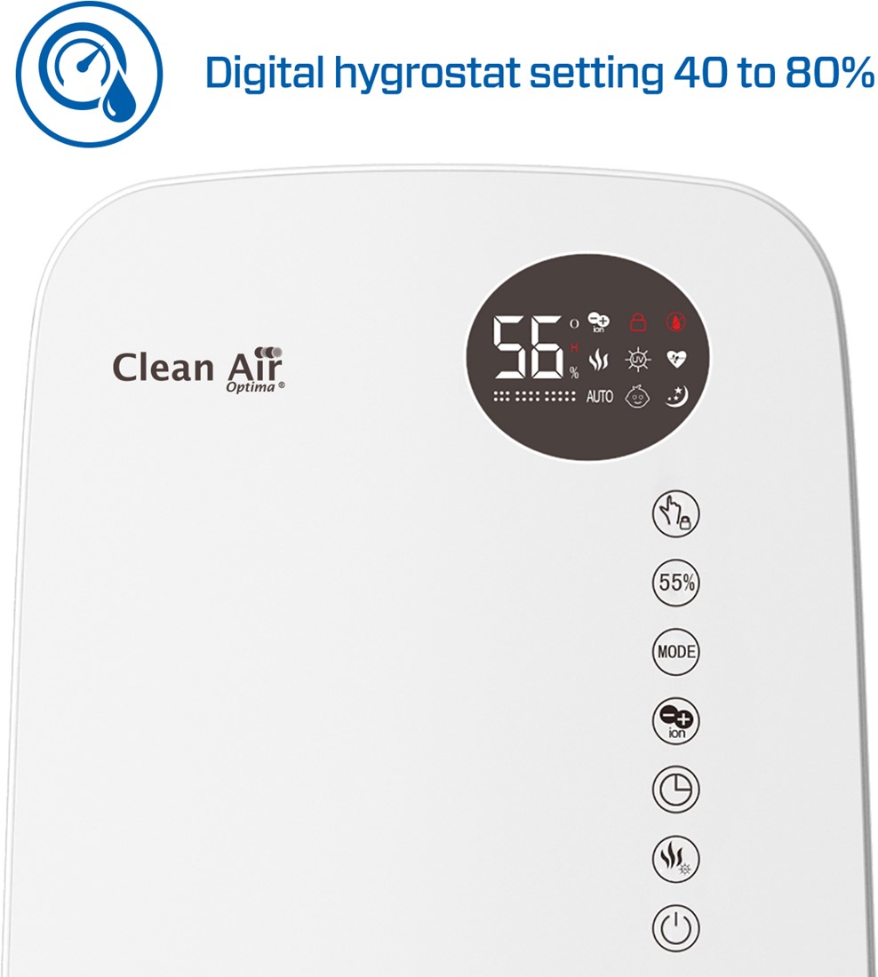 Humidifier with Ioniser CA-607W Smart